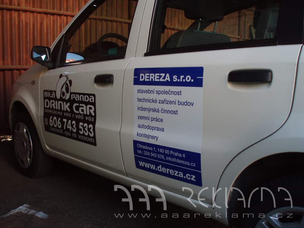 AUTA – ŘEZANÁ REKLAMA | aaareklama.cz - Výroba reklamy, světelná ...